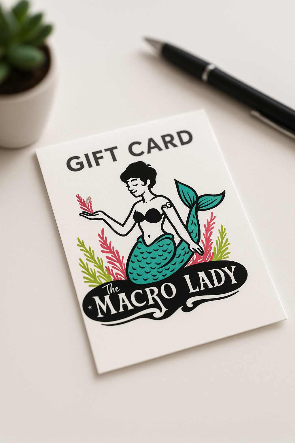 The Macro Lady Gift Card